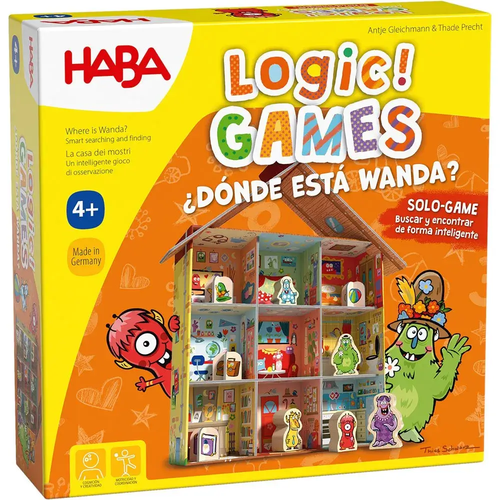 LOGIC CASE - ¿DONDE ESTA WANDA? | Play Board Games