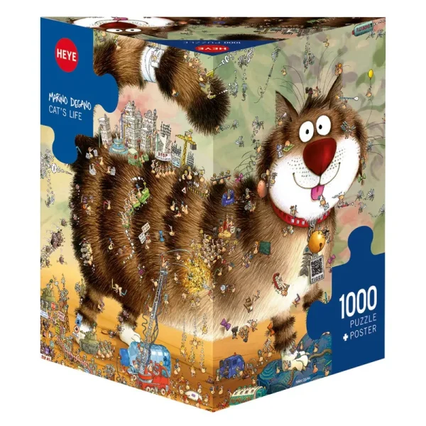 HEYE CATS LIFE X 1000 PZS | Play Board Games